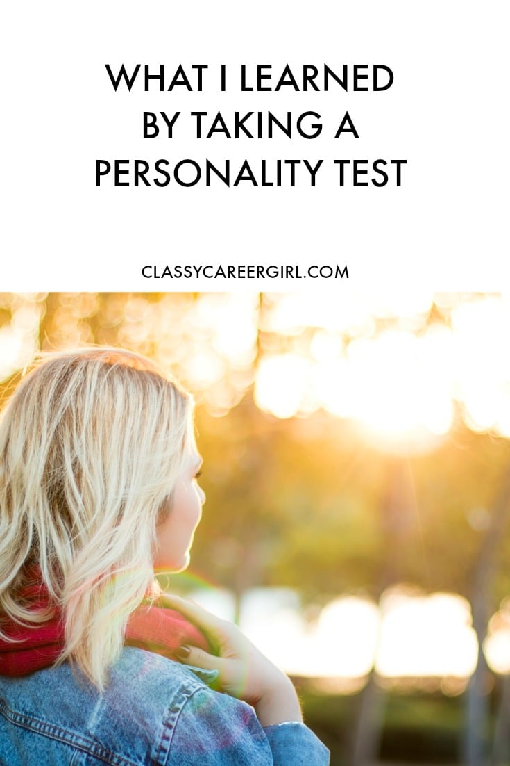 What I Learned Taking A Personality Test