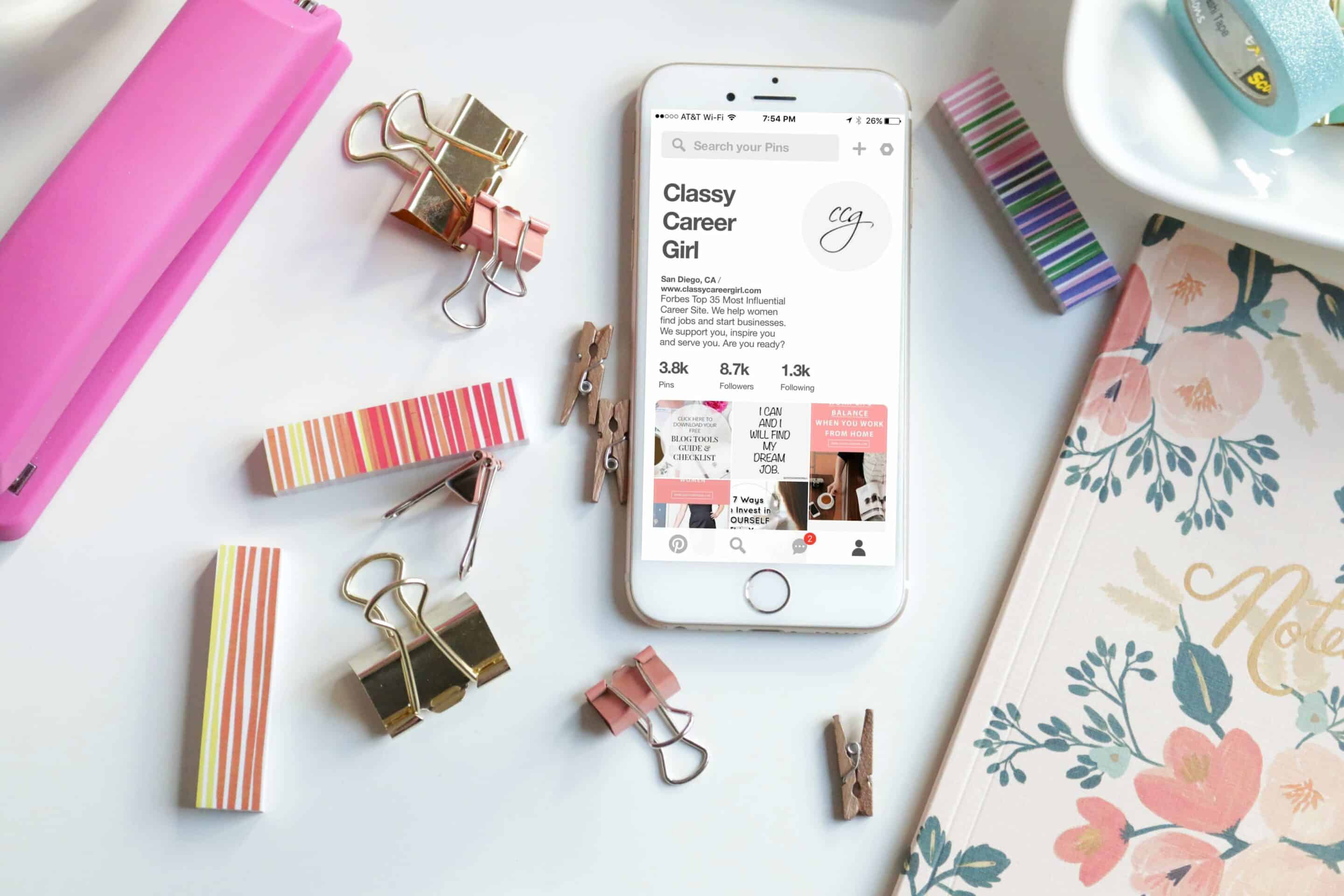 How I Create Pinterest Photos That Go Viral | Classy Career Girl